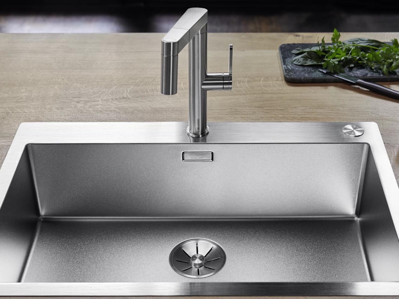 Edelstahlbecken CLARON in Durinox | BLANCO