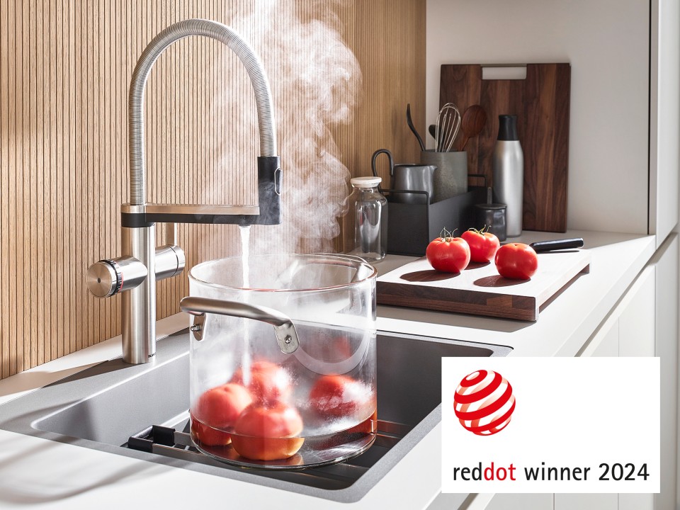 Drei Red Dot Product Design Awards 2024 für BLANCO | BLANCO