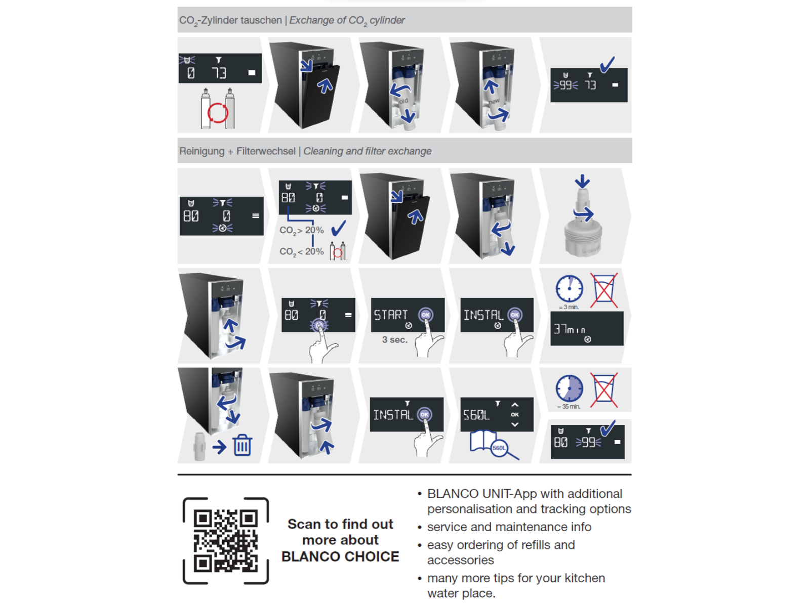 Filterwechsel bei BLANCO drink.systems | BLANCO