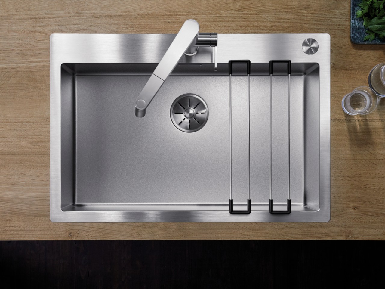 CLARON Stainless Steel Kitchen Sinks in Durinox | BLANCO | BLANCO