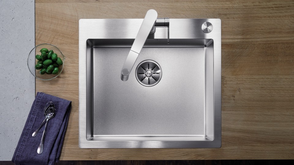 CLARON Stainless Steel Kitchen Sinks in Durinox | BLANCO | BLANCO