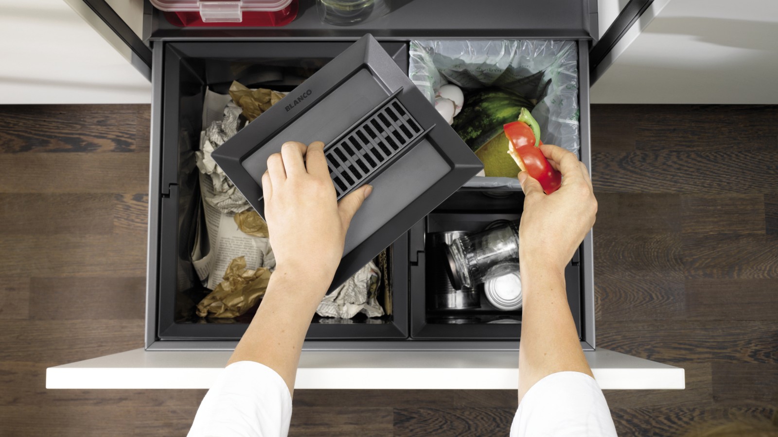 Pull Out Kitchen Waste Bins | BLANCO